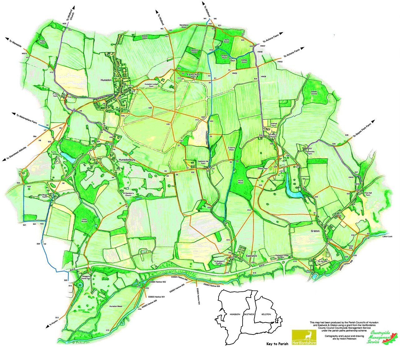 Parish Paths Partnership – Hunsdon Village Web